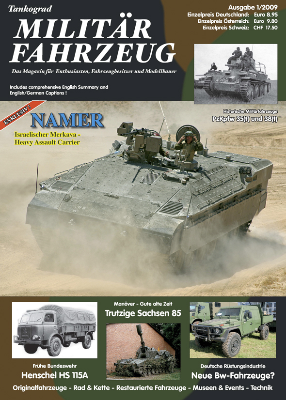 MILITÄRFAHRZEUG 1-2009 - TANKOGRAD Publishing - Verlag Jochen Vollert ...