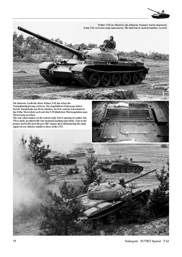 T-62 The T-62 Main Battle Tank in Soviet Army Service - TANKOGRAD ...