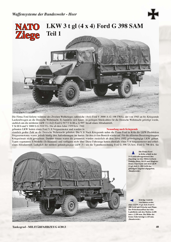 MILITÄRFAHRZEUG 4-2013 - TANKOGRAD Publishing - Verlag Jochen Vollert ...