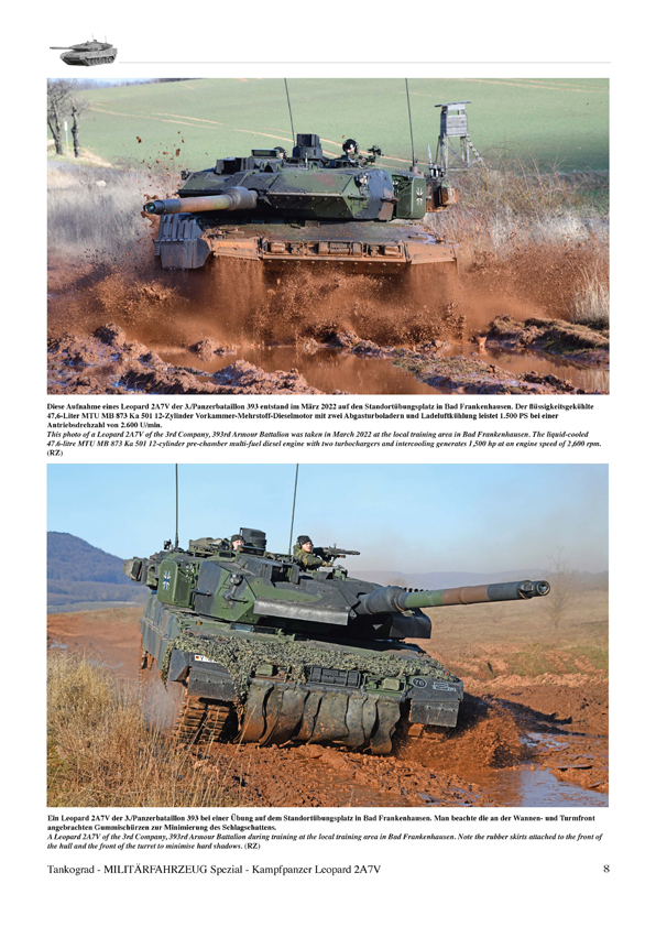 LEOPARD 2A7V The new German Leopard 2A7V - The World's Best Main Battle ...