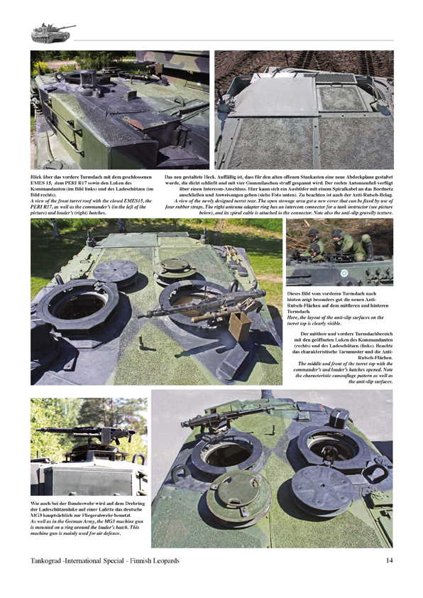 Finnish LEOPARDs The Finnish Army Leopard 2 A4 MBT, 2R AEV and 2L AVLB ...