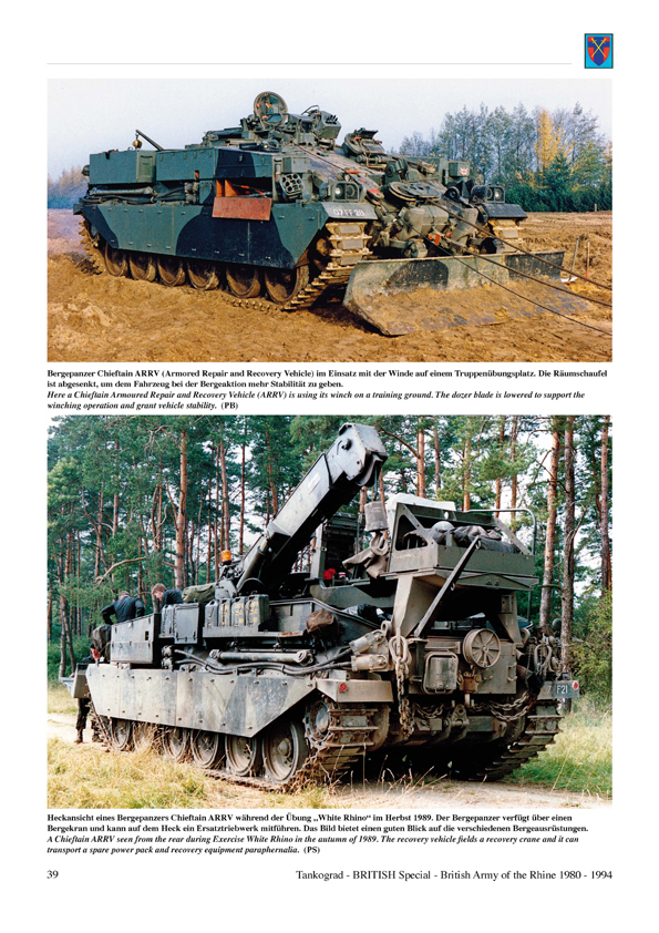 BAOR - The Final Years - Vehicles of the British Army of the Rhine 1980 ...