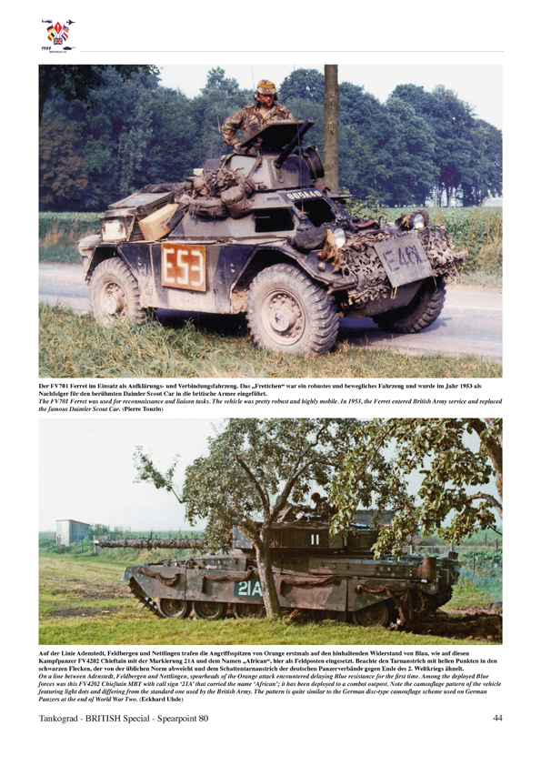 Cold War Exercise SPEARPOINT 80 - TANKOGRAD Publishing - Verlag Jochen ...