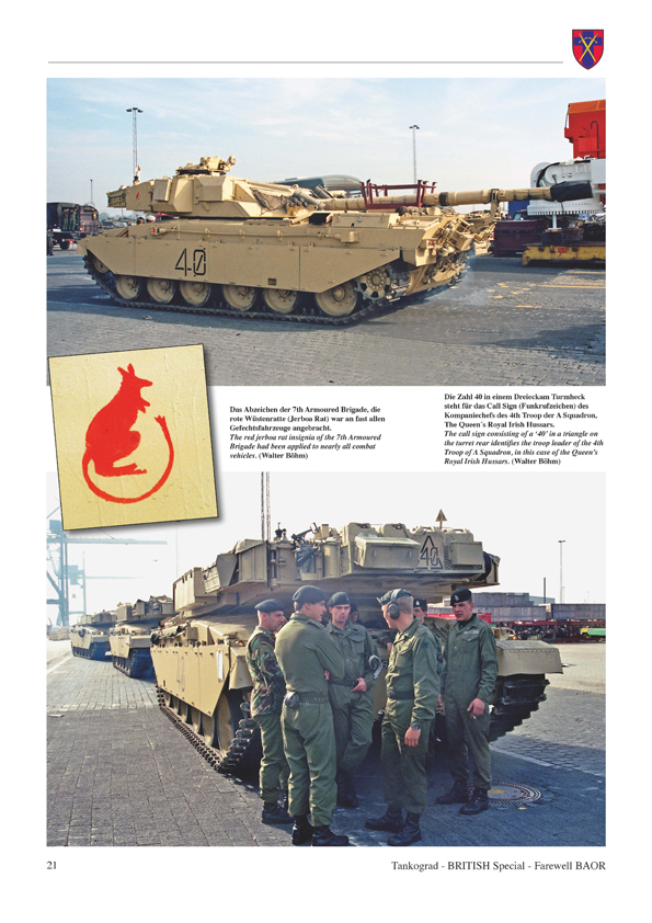 Farewell BAOR The Last Years of the British Army of the Rhine 1989-94 ...